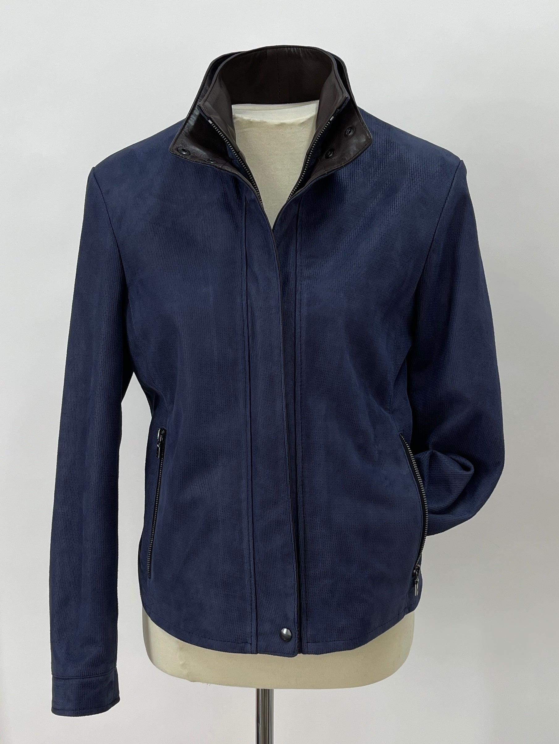 3050 - Ladies Double Collar Leather Jacket in Dodger/Rustic – Remy Leather